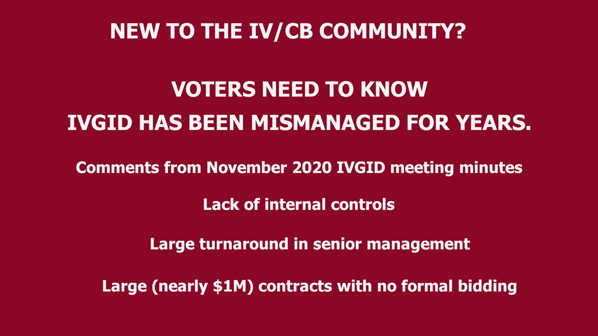 IVGID HAS BEEN BROKEN FOR YEARS. - Incline Village Crystal Bay Matters